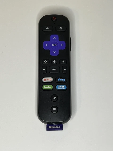 ORIGINAL ROKU VOICE Remote Control RC-AL4 Netflix, Sling, Hulu, CBS $25 ...