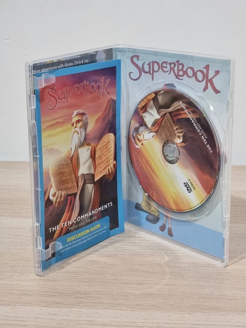 CBN SUPERBOOK: THE Ten Commandments Christian Animated Bible Stories ...