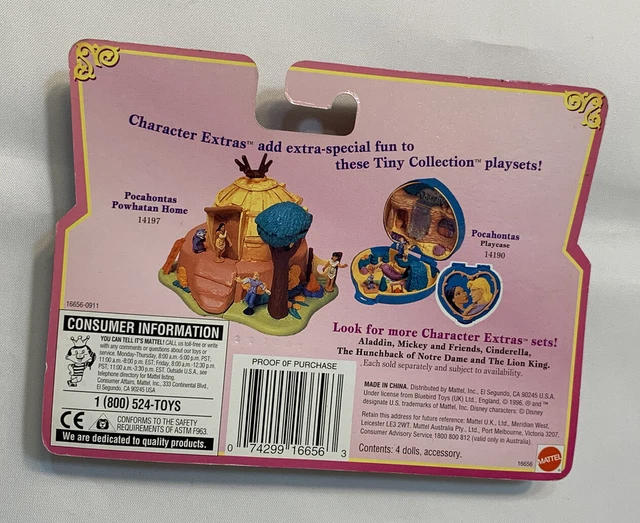 MATTEL POLLY POCKET DISNEY Tiny Collection Pocahontas Character FIGURE ...