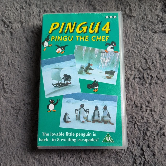 PINGU 4: PINGU The Chef Vhs - Bbc 1993 Kid's Video Very Rare £15.39 ...