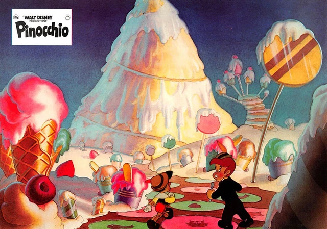 PINOCCHIO ORIGINAL AUSHANGFOTO Walt Disney / Hamilton Luske / Ben ...