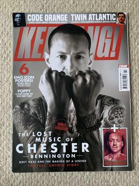 KERRANG! MAGAZINE #1807 Chester Bennington Linkin Park £24.99 - PicClick UK