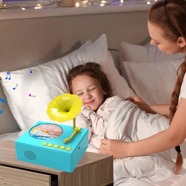 GRAMOPHONE WITH CARDS Kids Gramophone with 48 Story Cards Education for ...