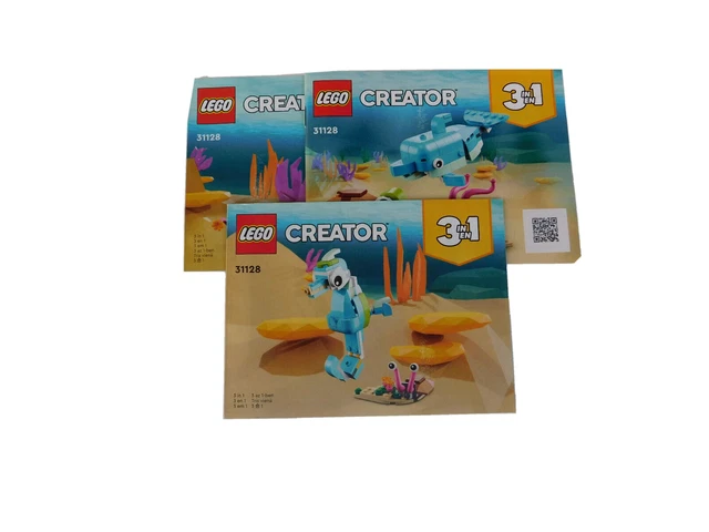 LEGO CREATOR 31128 3 in 1 Bauanleitung Anleitung Bauplan Plan EUR 4,79 ...