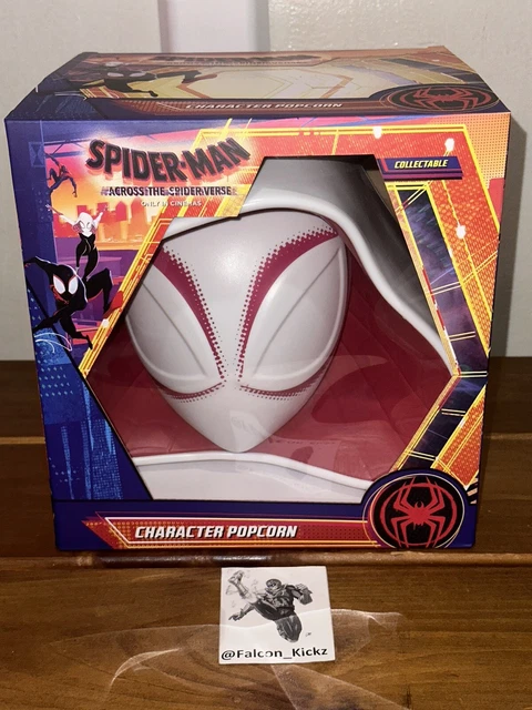 SPIDER-MAN ACROSS THE Spider-Verse Gwen Popcorn Bucket AMC - BRAND NEW ...