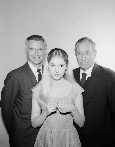 TIM O'CONNOR, MIA Farrow, Frank Ferguson Peyton Place 1960S Old Tv ...