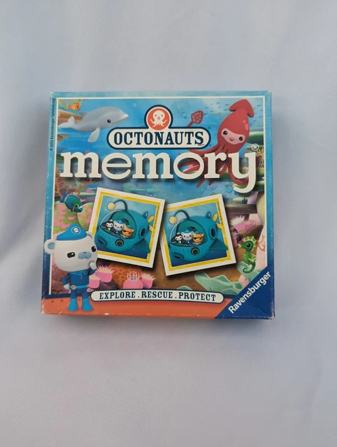 OCTONAUTS MEMORY GAME 3+ Ravensburger 1 CARD MISSING £9.99 - PicClick UK