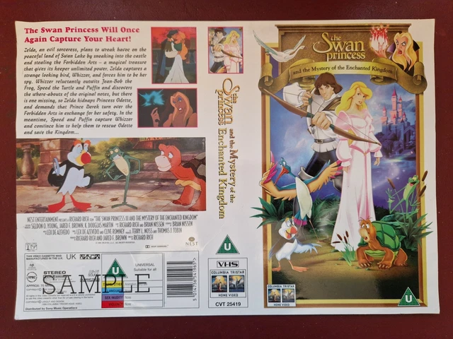 THE SWAN PRINCESS - Columbia Tristar - Promo Sample Video Sleeve/Cover ...