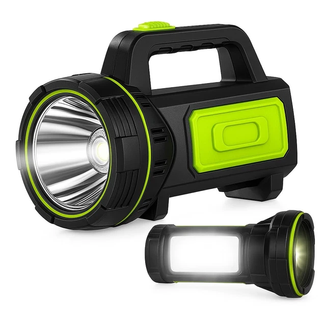 NIANPU ULTRA BRIGHT LED Rechargeable Torch 1000LM Handheld Flashlight ...