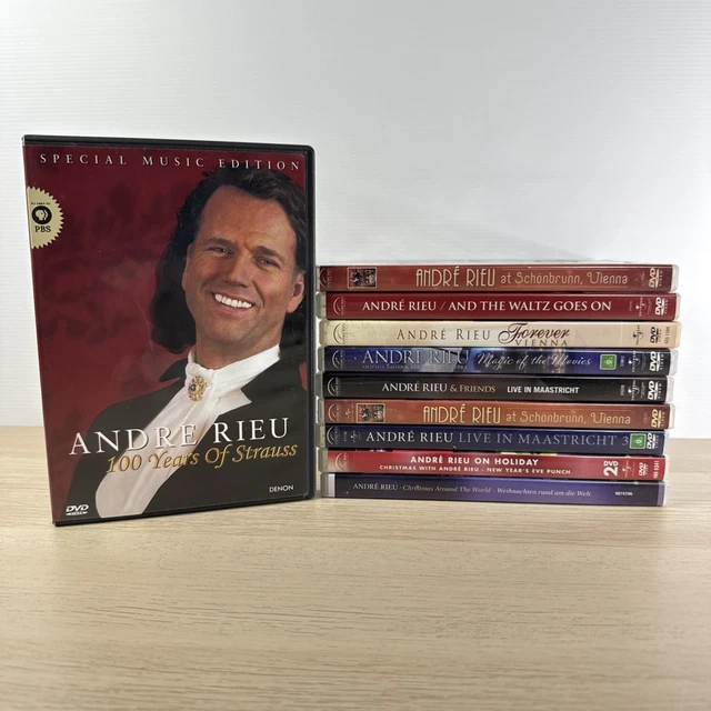 ANDRE RIEU DVD Bundle x 12 Music Concerts Classical Region 4 £34.54 ...