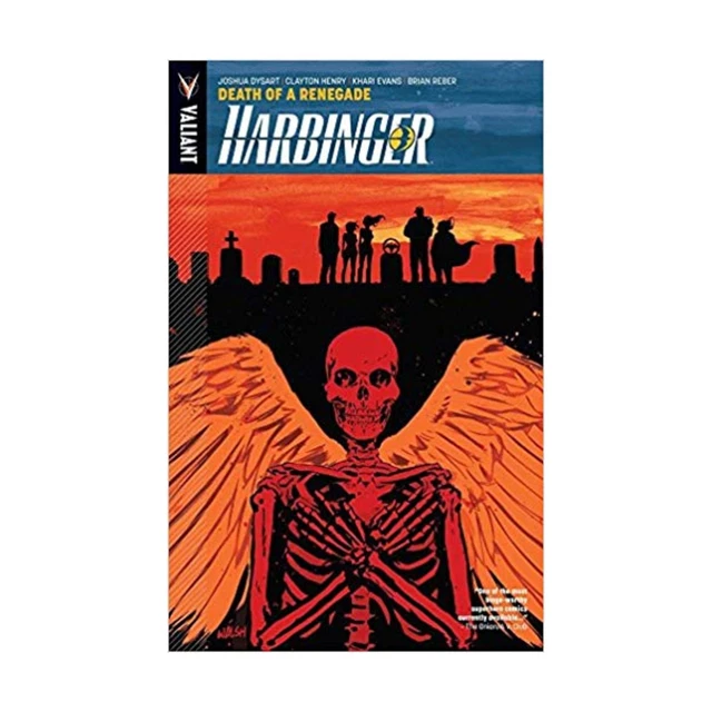 VALIANT SUPERHERO GRAPHIC Novel Harbinger - Death of a Renegade NM £15. ...