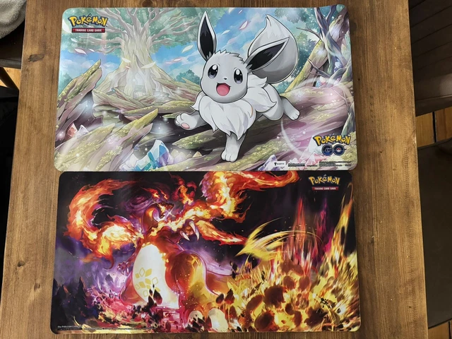 POKÉMON TGC CHARIZARD UPC And Radiant Evee Play Mats - New EUR 7,13 ...