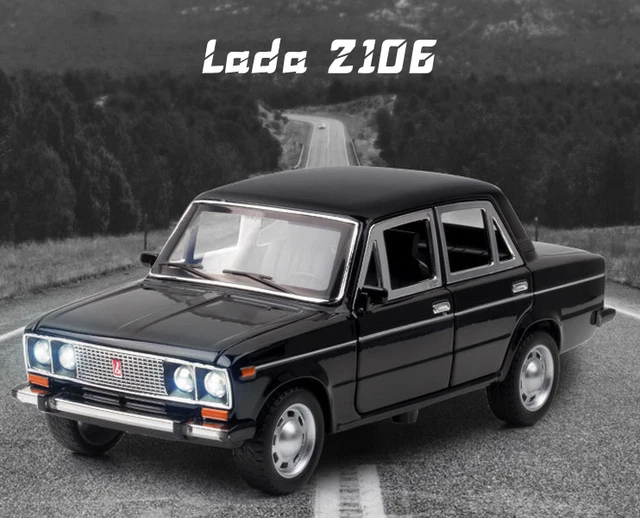 LADA MODELLAUTO MIT Rückziehfunktion Licht und Ton/ 1:24 EUR 46,95 ...