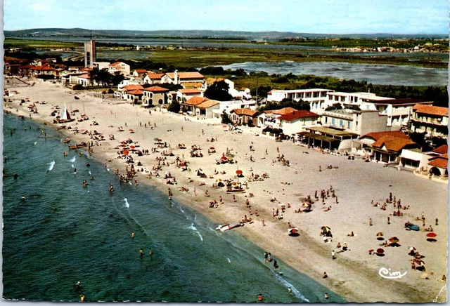 34 CARNON PLAGE - Vue generale aerienne de la plage, rive droite EUR 4 ...
