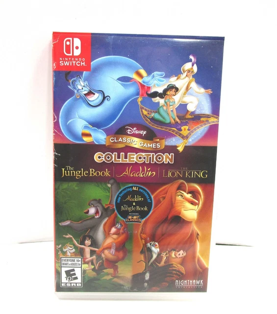 DISNEY CLASSIC THE JUNGLE BOOK ALADDIN THE LION KING Nintendo Switch ...