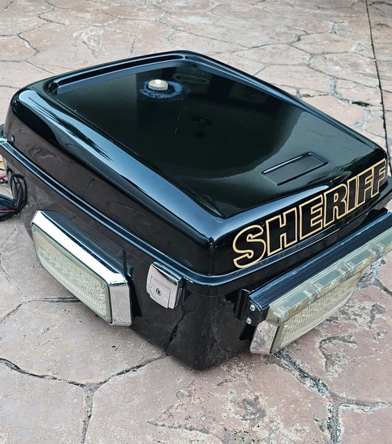 OEM HARLEY DAVIDSON Police Tour Pack BLACK 2009 Electra road king $524. ...