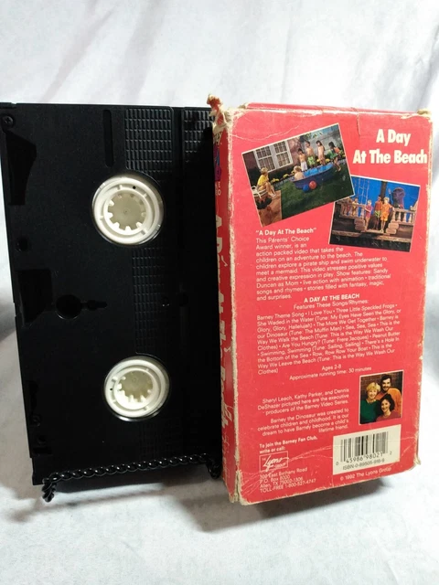BARNEY & THE Backyard Gang A Day At The Beach VHS Video Tape Sandy ...