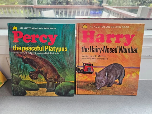 AN AUSTRALIAN GOLDEN book percy platypus and harry wombat by Jill ...