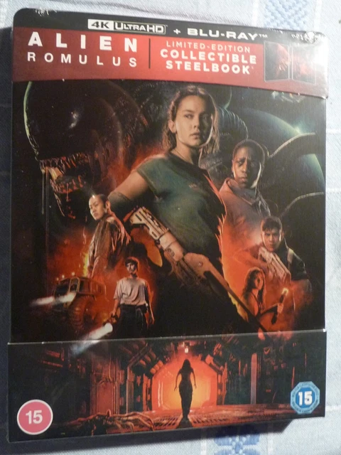 ALIEN ROMULUS : 4K Ultra UHD + Blu-ray UK STEELBOOK Limited Edition SEALED £47.00 - PicClick UK