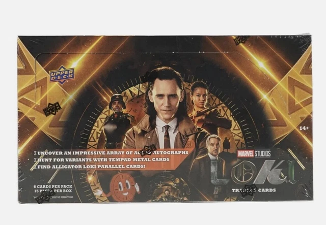 MARVEL STUDIOS LOKI Hobby Box (Upper Deck 2023) Factory Sealed🔥🔥 EUR ...