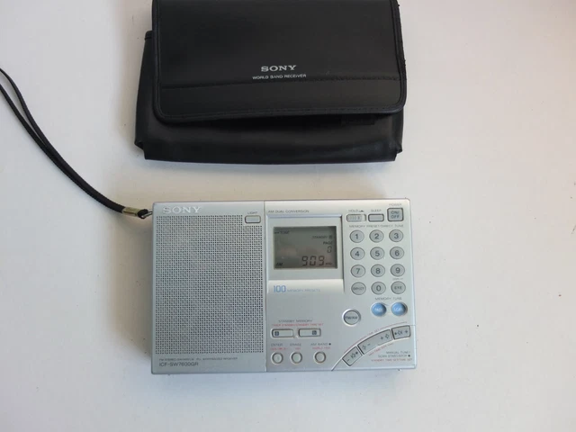 SONY ICF-SW7600GR PORTABLE FM/SW/MW/LW PLL Synthesized World Radio Receiver £59.99 - PicClick UK