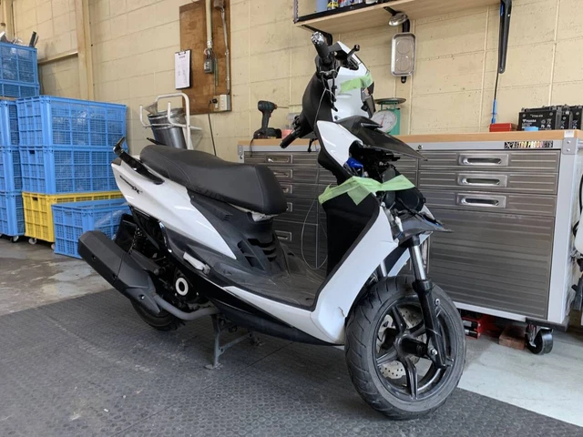 A-46 YAMAHA CYGNUS X-SR Type 4 Late SED8J Grab Bar Tandem Grip Moting ...