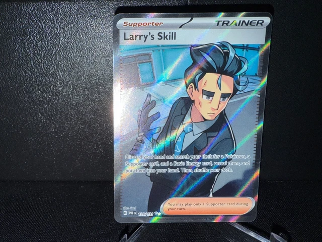 LARRY'S SKILL 139 2025 Pokemon Prismatic Evolutions Full Art Trainer UR ...