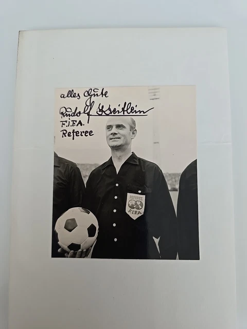 RUDOLF KREITLEIN AUTOGRAMM Signiert Autograph Signed Original Zettel ...