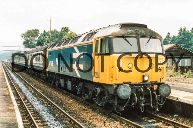 UK DIESEL TRAIN Railway Photograph Of Class 47 Loco 47649. Rm47-1908 £1 ...