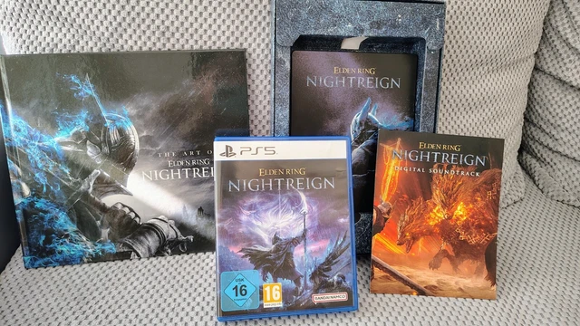 ELDEN RING NIGHTREIGN PS5 Spiel + Steelbook +Artbook + Soundtrack + DLC ...