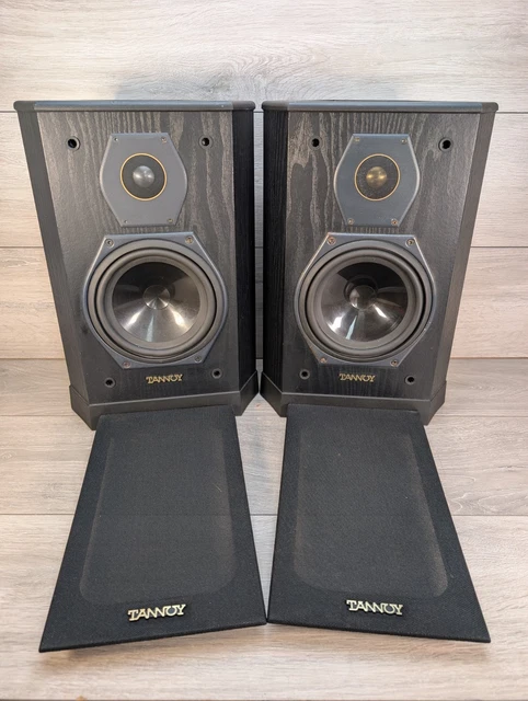 TANNOY 605 BI Wire Pair of Speakers Quality Black 40cm High Genuine ...
