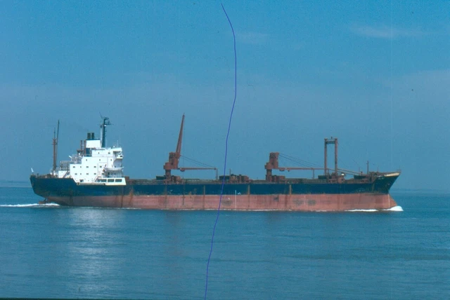ORIGINAL SHIP COLOUR Slide 'Flint' Bulk Carrier Vessel Freighter Cargo ...