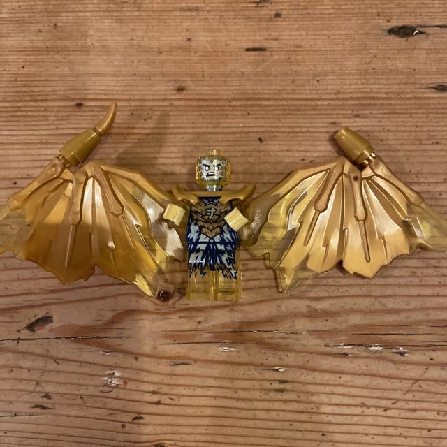 LEGO NINJAGO CRYSTALIZED Minifigure Jay Golden Dragon njo755 From 71768 ...