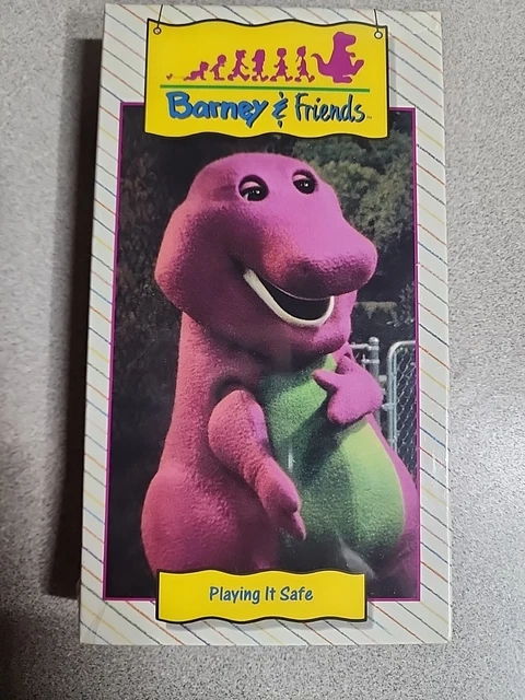 VTG BARNEY & Friends Playing It Safe (1992) VHS Time Life Kids ...