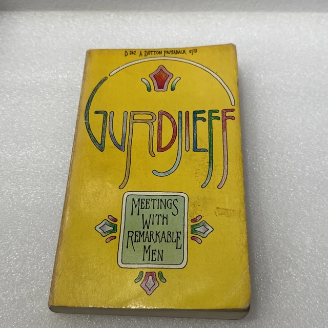 MEETINGS WITH REMARKABLE Men by G.I. Gurdjieff PB First Thus Very Good ...