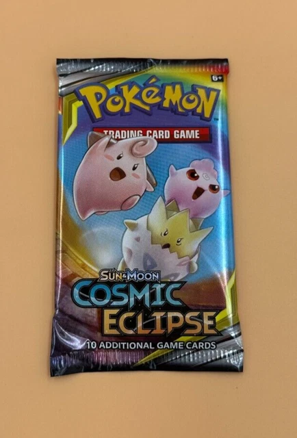 POKÉMON TCG: SUN & Moon Cosmic Eclipse Booster Pack - 10 Cards | SEALED ...