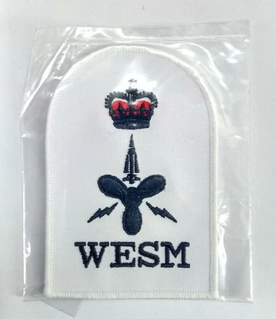 ROYAL MARINE INGÉNIERIE Wesm Chef Petty Officer Qualification Patch EUR ...