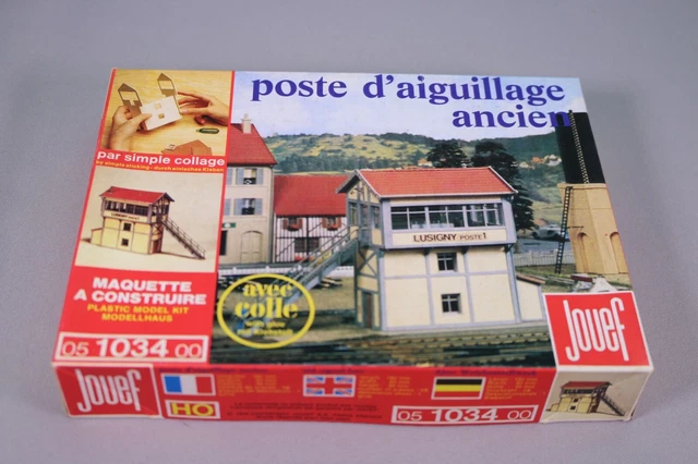 LD006 JOUEF HO maquette 05103400 Poste aiguillage ancien Old signal box ...