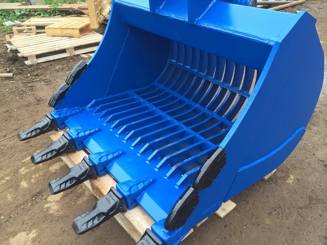 13-15 TON HD Riddle Shaker Bucket JCB CAT CASE KOMATSU DOOSAN HITACHI ...