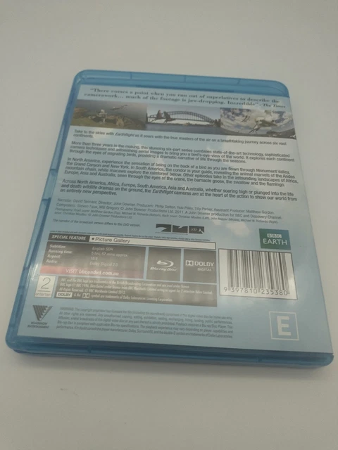 EARTH FLIGHT BBC Earth Blu-ray £4.11 - PicClick UK