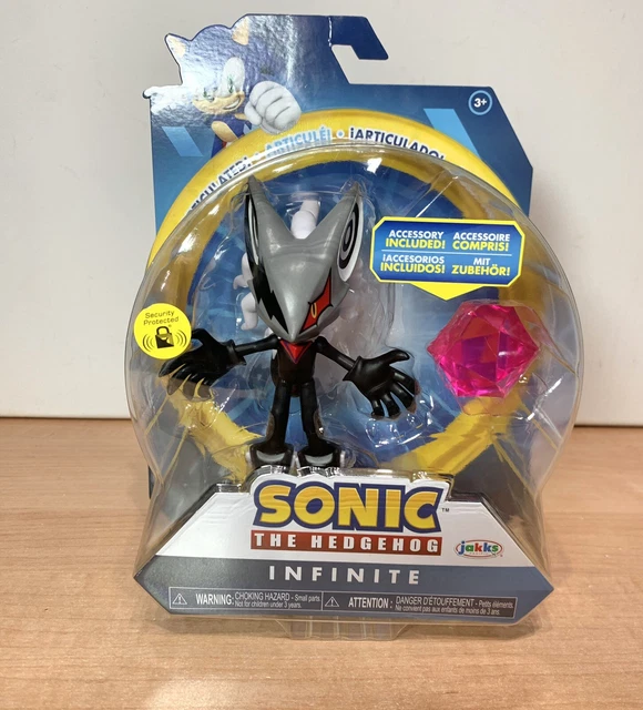 SONIC THE HEDGEHOG Infinite Articulated Figure 4 Inch Tall Jakks 2023 ...