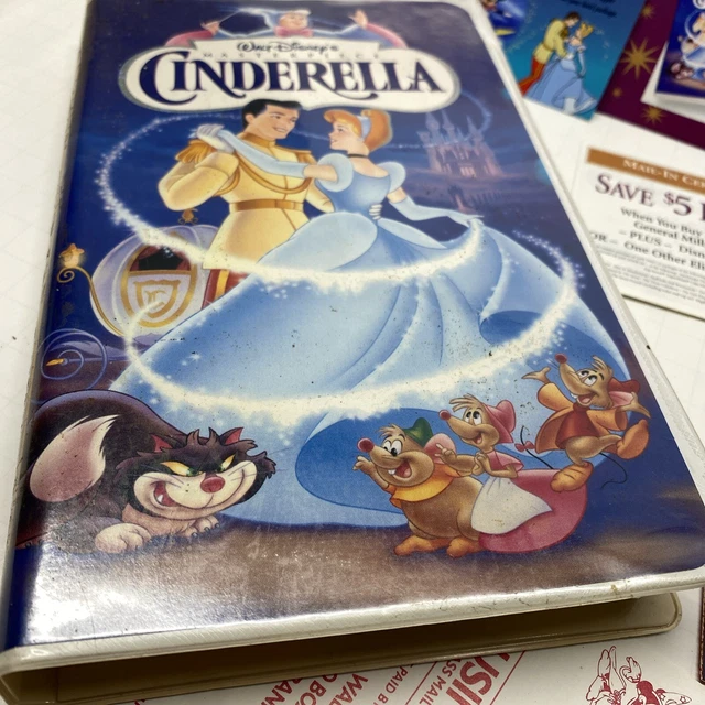 WALT DISNEY’S Cinderella Masterpiece Collection VHS #5265 RARE w ...