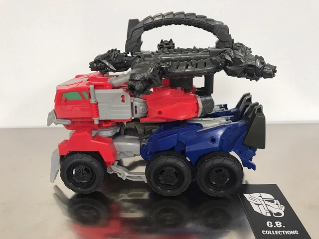 TRANSFORMERS BEAST HUNTERS Optimus Prime Ultimate Class 100% Complete ...