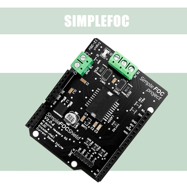 SIMPLEFOC SHIELD V2.0.4 FOC BLDC Motor Controller Board for Arduino ...