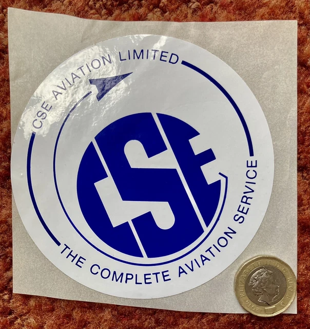 VINTAGE MILITARY AIRCRAFT / Aviation Sticker - CSE Aviation Limited $1. ...