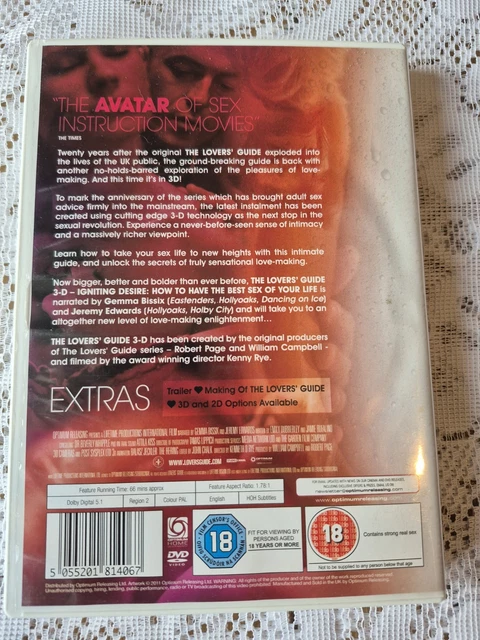THE LOVERS GUIDE 3D UK 20th Anniversary Edition VGC £21.45 - PicClick UK