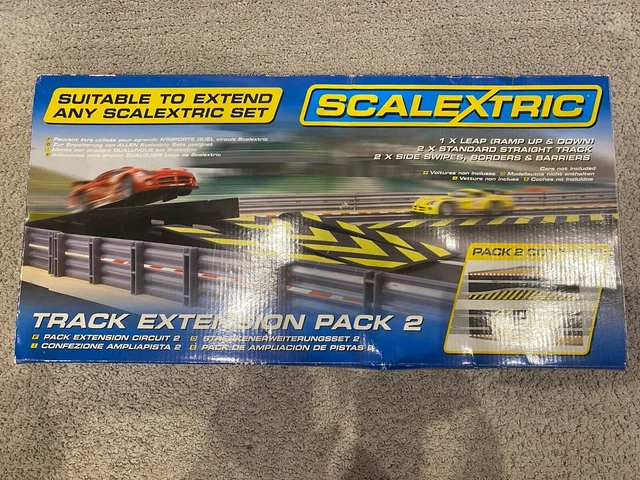 SCALEXTRIC TRACK EXTENSION Pack 2 Complete Boxed Set £16.26 - PicClick UK