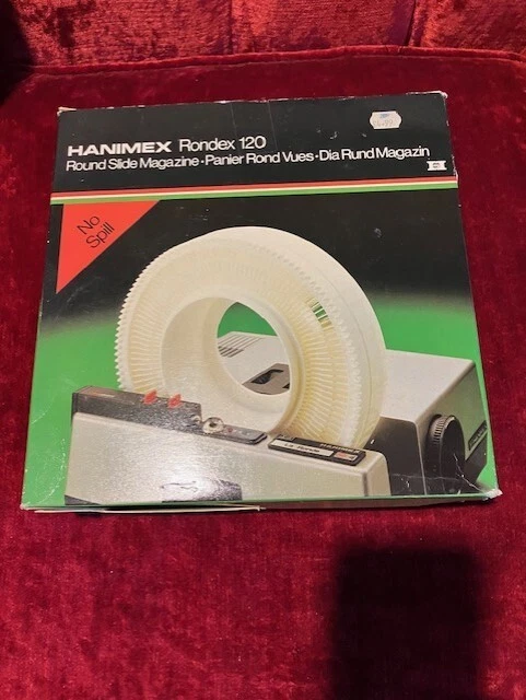 HANIMEX RONDEX 120 Series Rotary Round Slide Magazine No Spill £10.00 ...