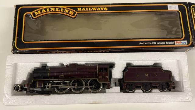 MAINLINE OO GAUGE LMS Crimson 4-6-0 Jubilee Class 5690 Leander Boxed £ ...