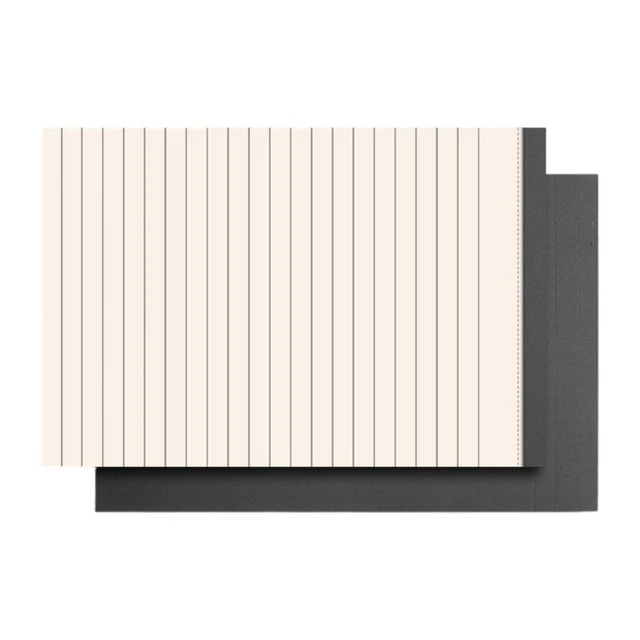 RECYCLED PAPER NOTEBOOK Writing Pad Tear Resistant Sheets Blank Grid ...